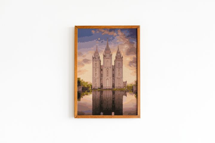 LDS Temple Paint By Numbers - Psaints
